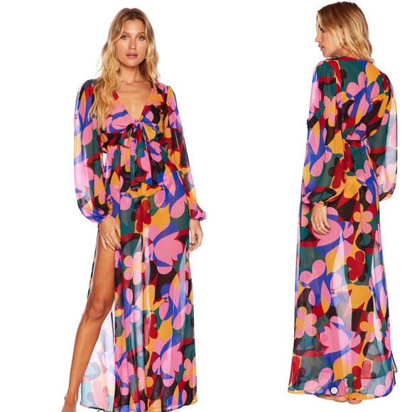 Beach Riot | Dresses | Beach Riot Shiloh Dress Cut Out Knot In Preppy ...